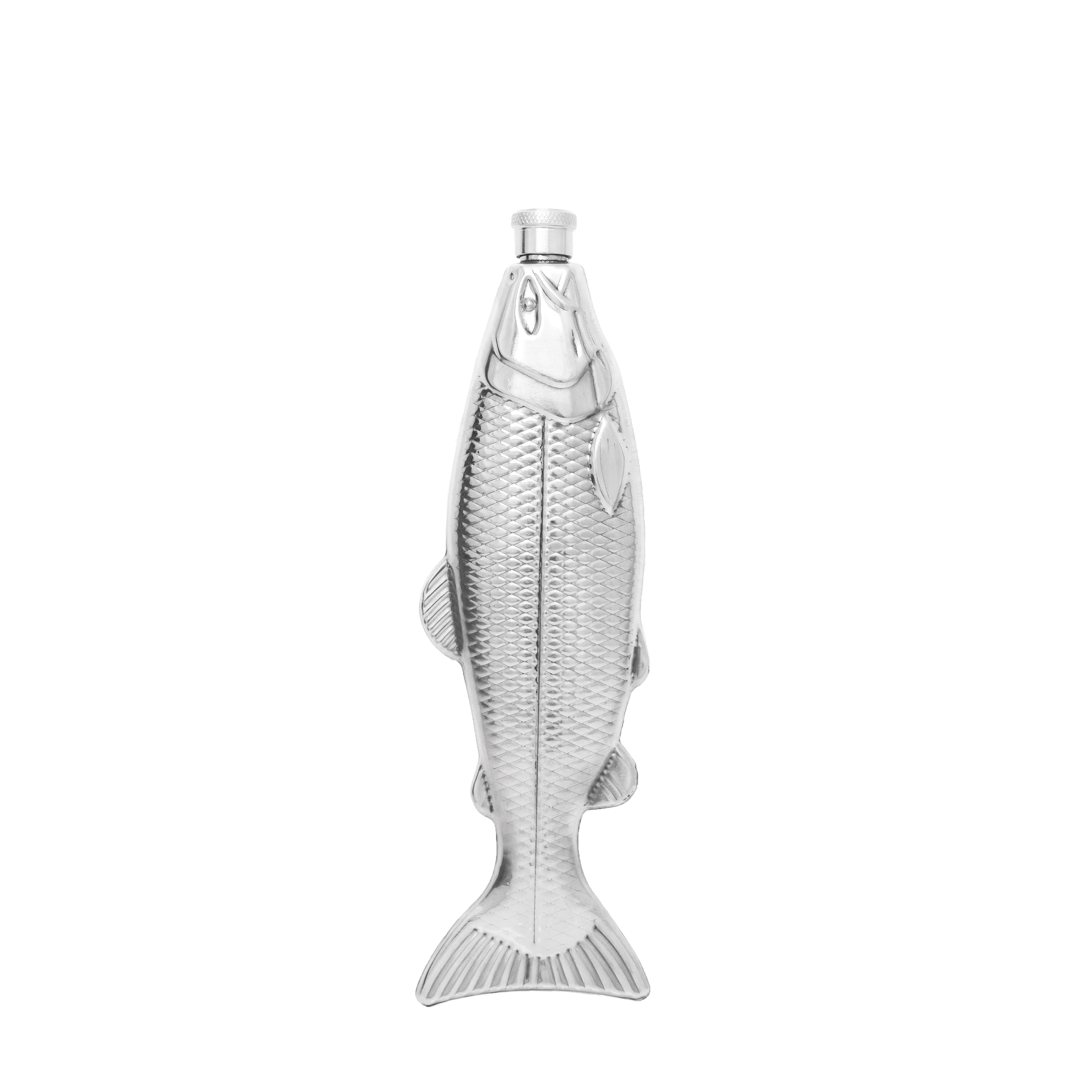 Outset Stainless Steel Fish Travel Flask, 4 Ounce Capacity - Walmart.com