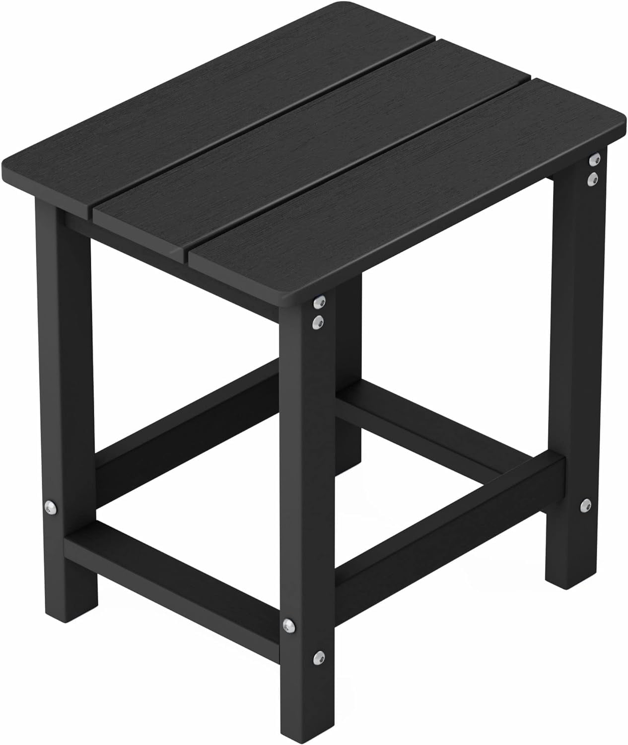 Outside Adirondack Square Side Table Weather Resistant Patio Table ...