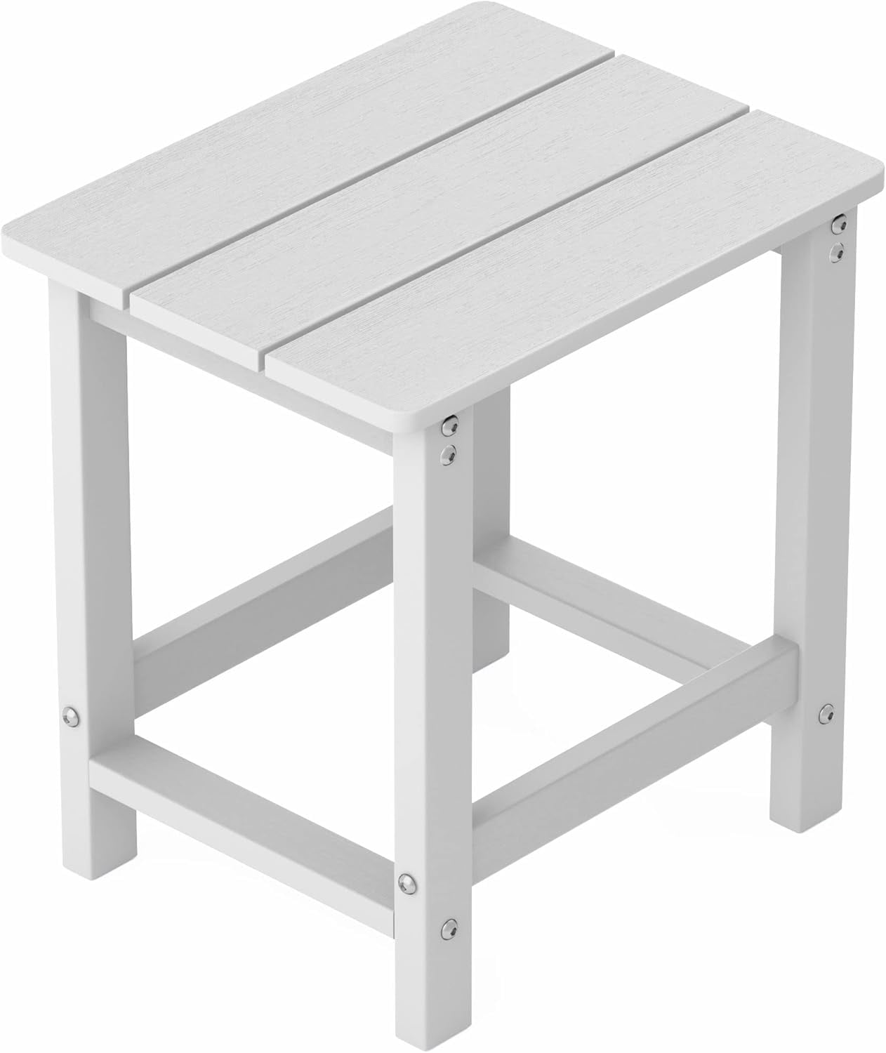 Outside Adirondack Square Side Table Weather Resistant Patio Table ...
