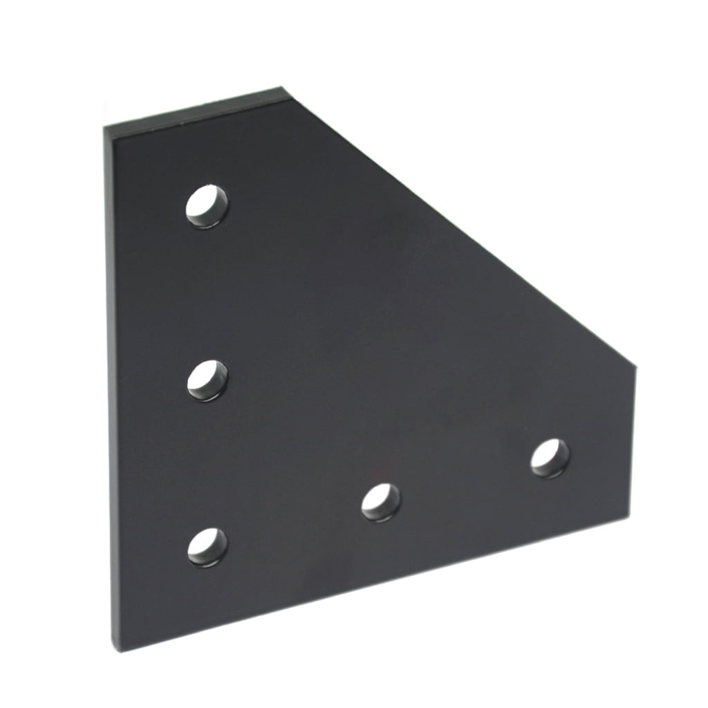 Outside Joining Plate 120x120x6mm 5-Hole Joint Bracket for 20x20mm ...