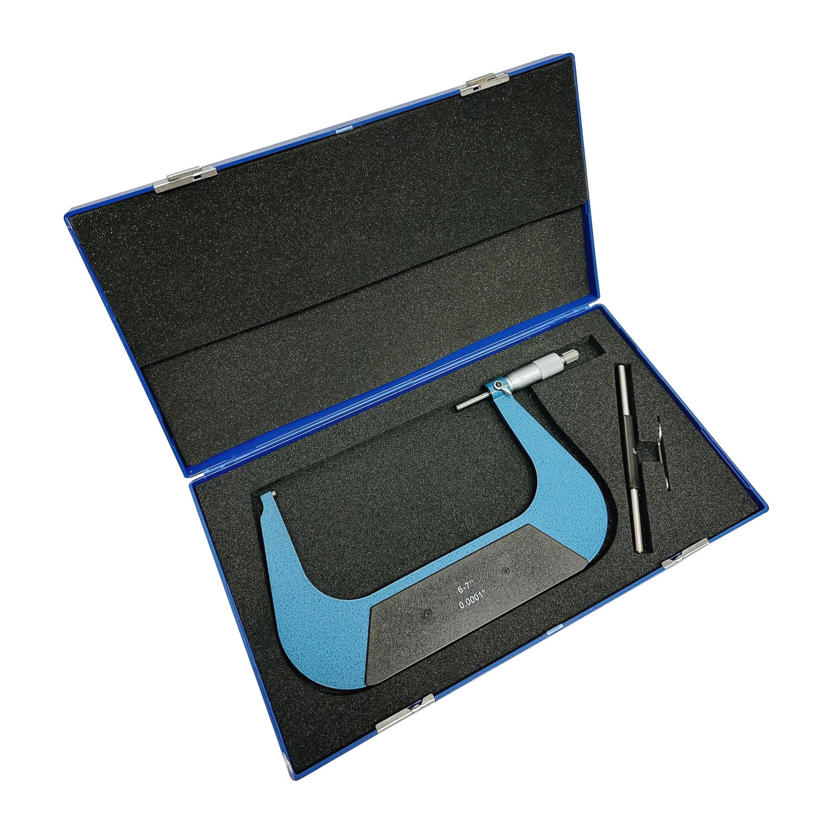 Outside Micrometer 6" - 7" Range, 0.0001" Graduation ,Ratchet Stop ...