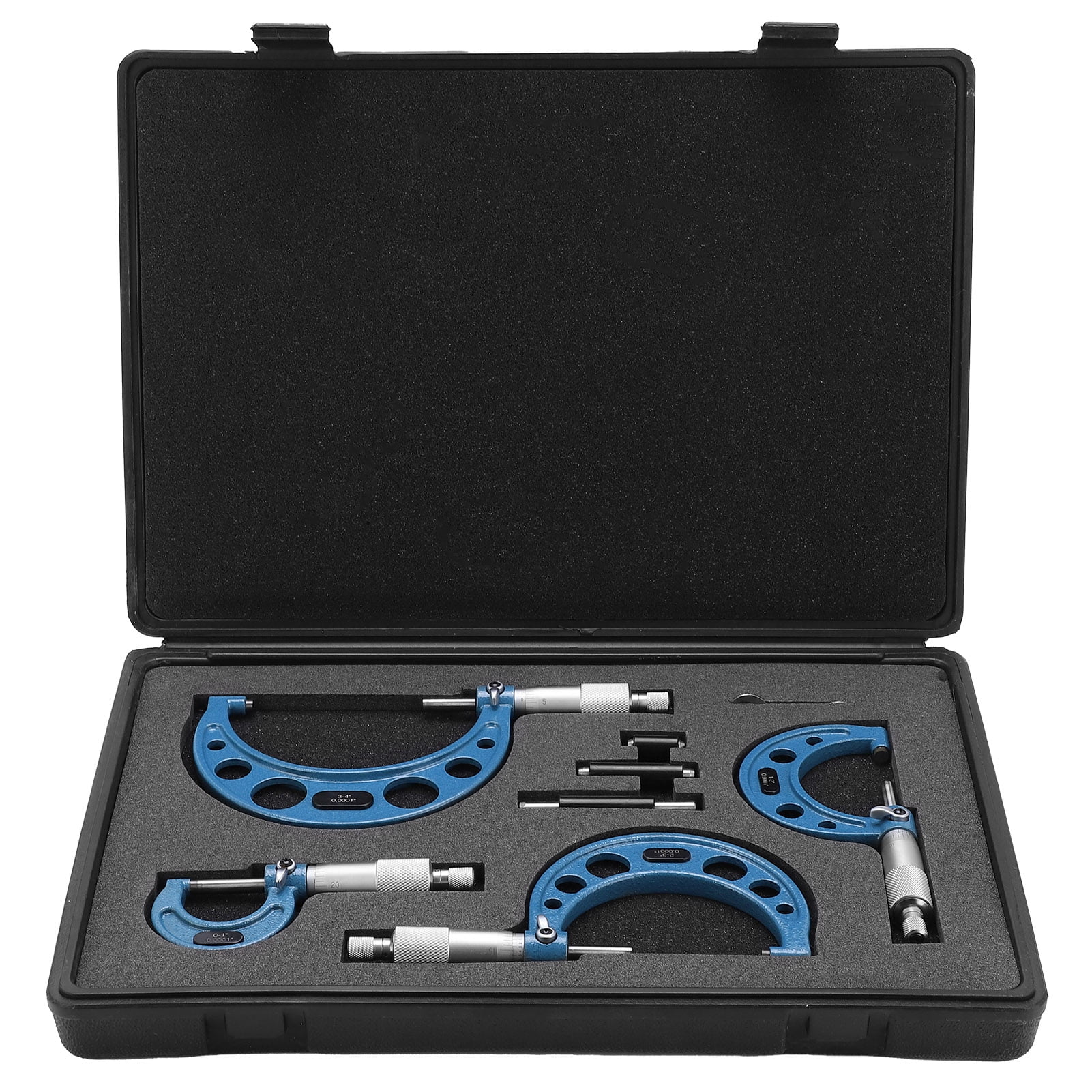 Outside Micrometer Set with Calibration Standards Wrench Accuracy ...