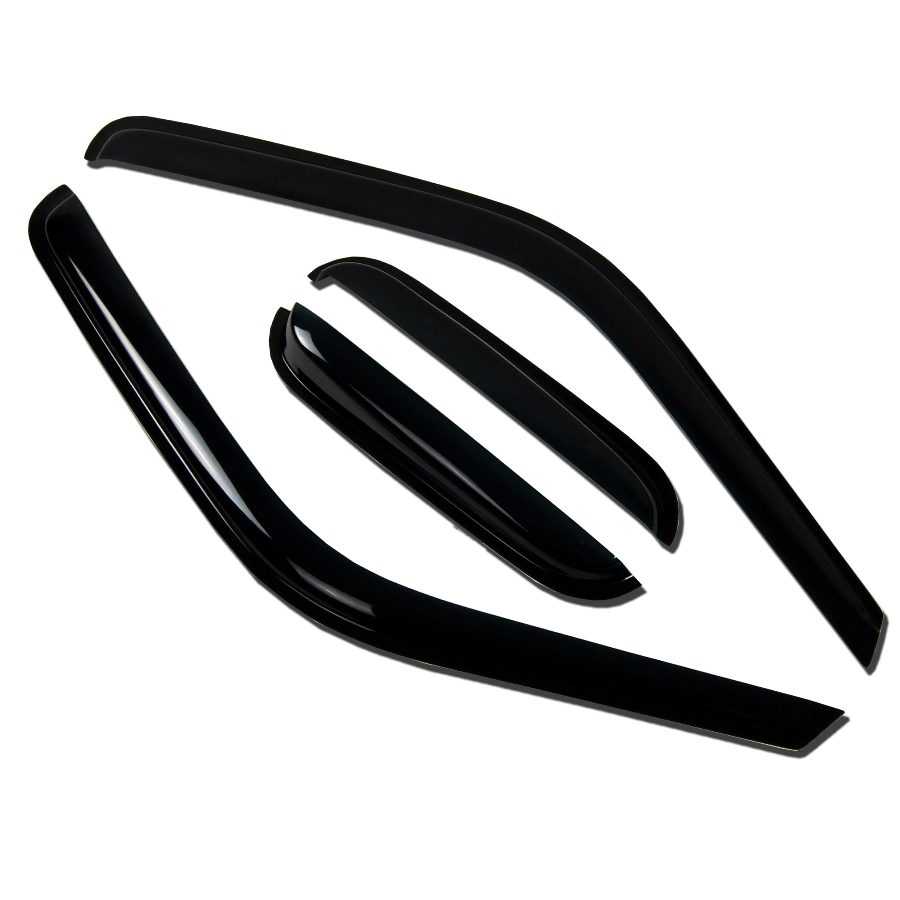 Outside Mount Car Window Rain Guards Compatible with Chevrolet Cruze ...