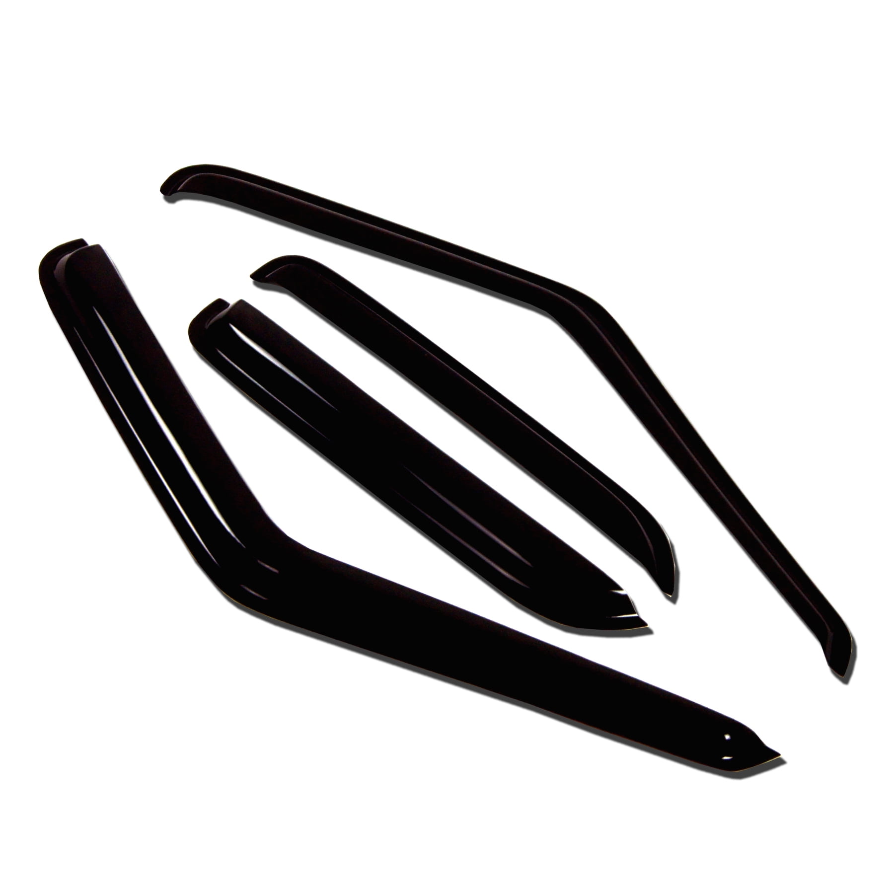 Outside Mount Car Window Rain Guards Compatible with Chevy Silverado ...