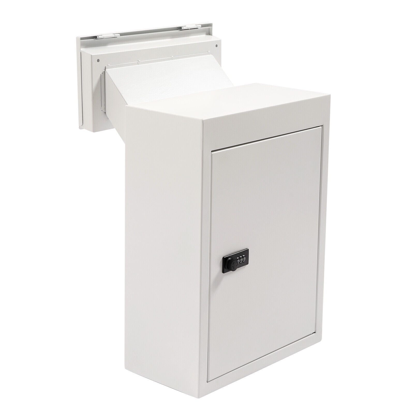 Outside Package Delivery Box Safe Parcel Drop Box Wall Mount Mailbox W ...