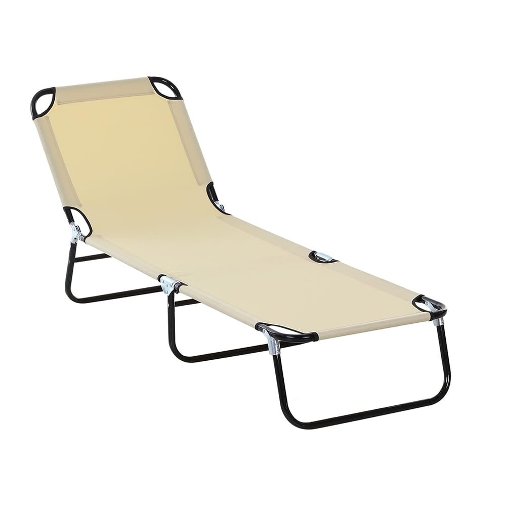 Outside Sun Tanning Chairs, Portable Chaise Lounge Pool Chairs with ...
