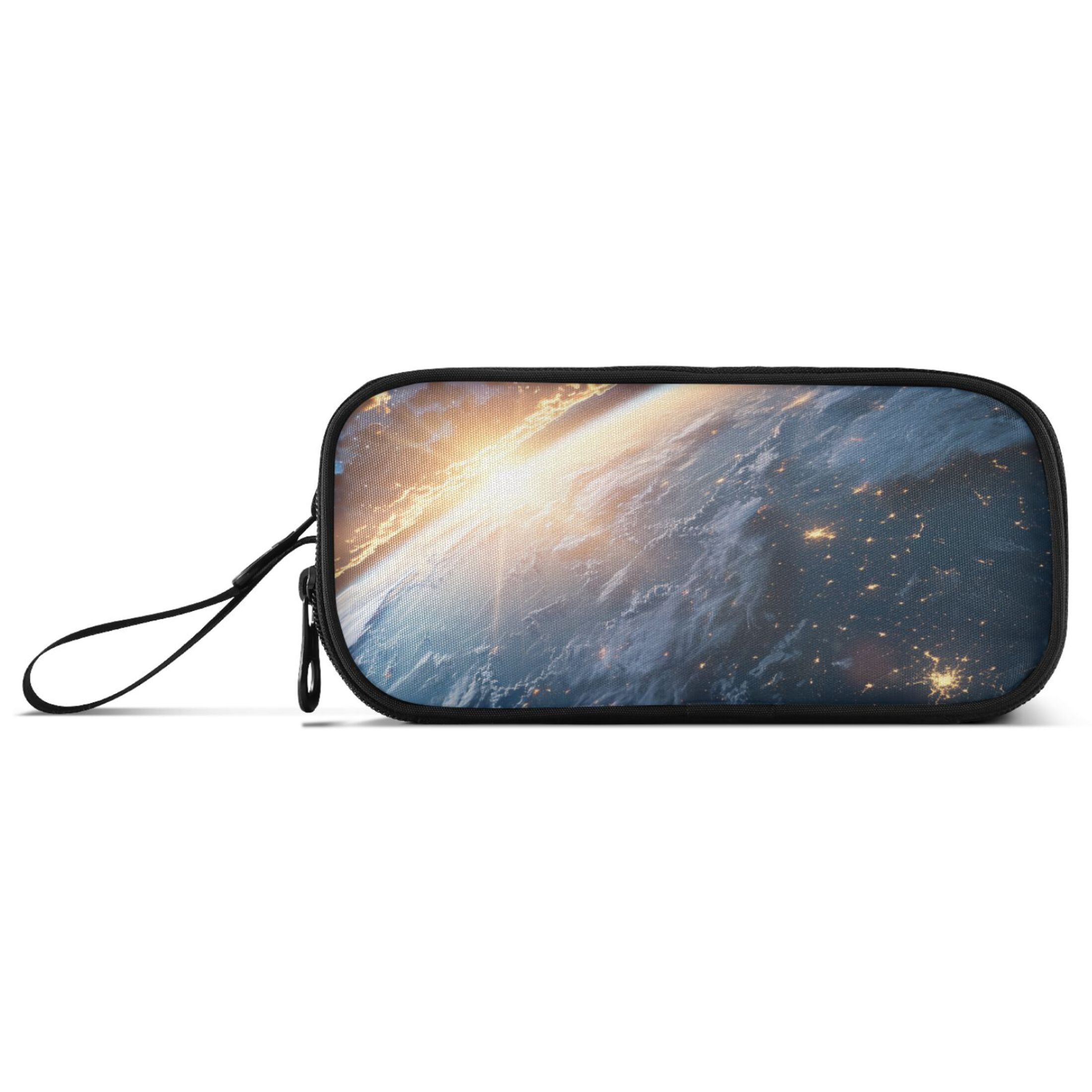 Outside The Earth Shining Sky Pencil Case Stationary Holder Pen Bag ...
