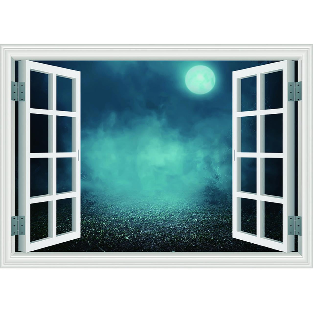 Outside The Window Natural Scenery Photography Background Indoor ...