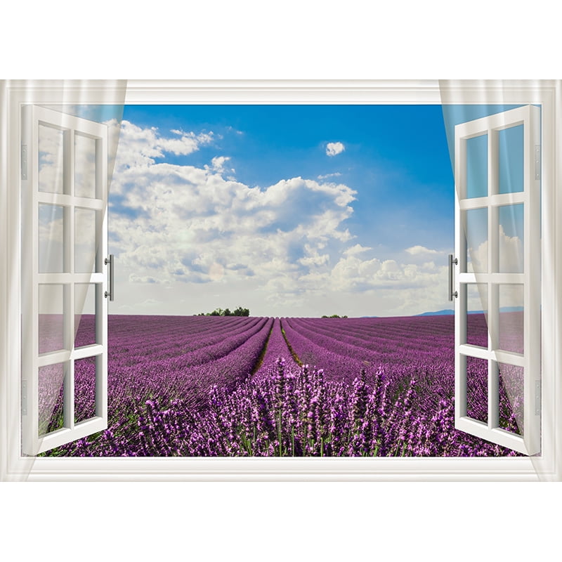 Outside The Window Natural Scenery Photography Background Indoor ...