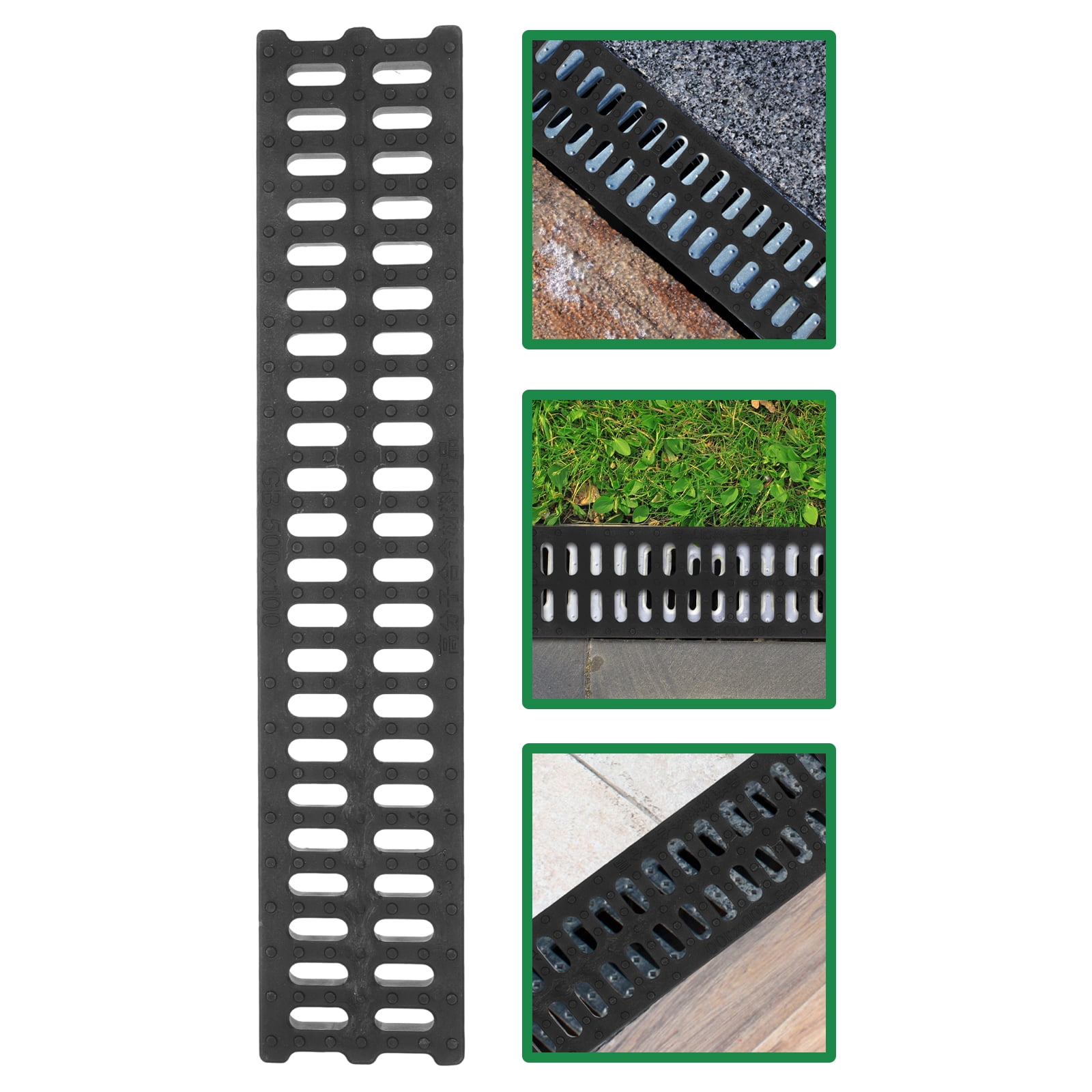 Sewer Drain Grate for Outdoor Use Made of PE Black Color Effective in ...