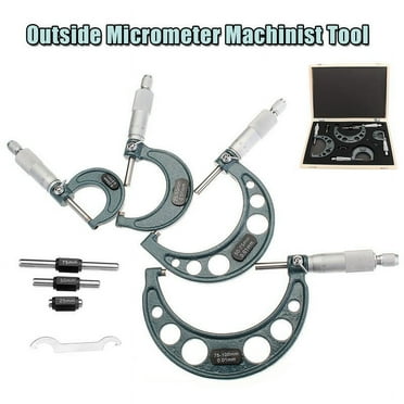 EPOTOOR Micrometer Set 0-1 in -High Quality Outside Metric Accuracy 0. ...