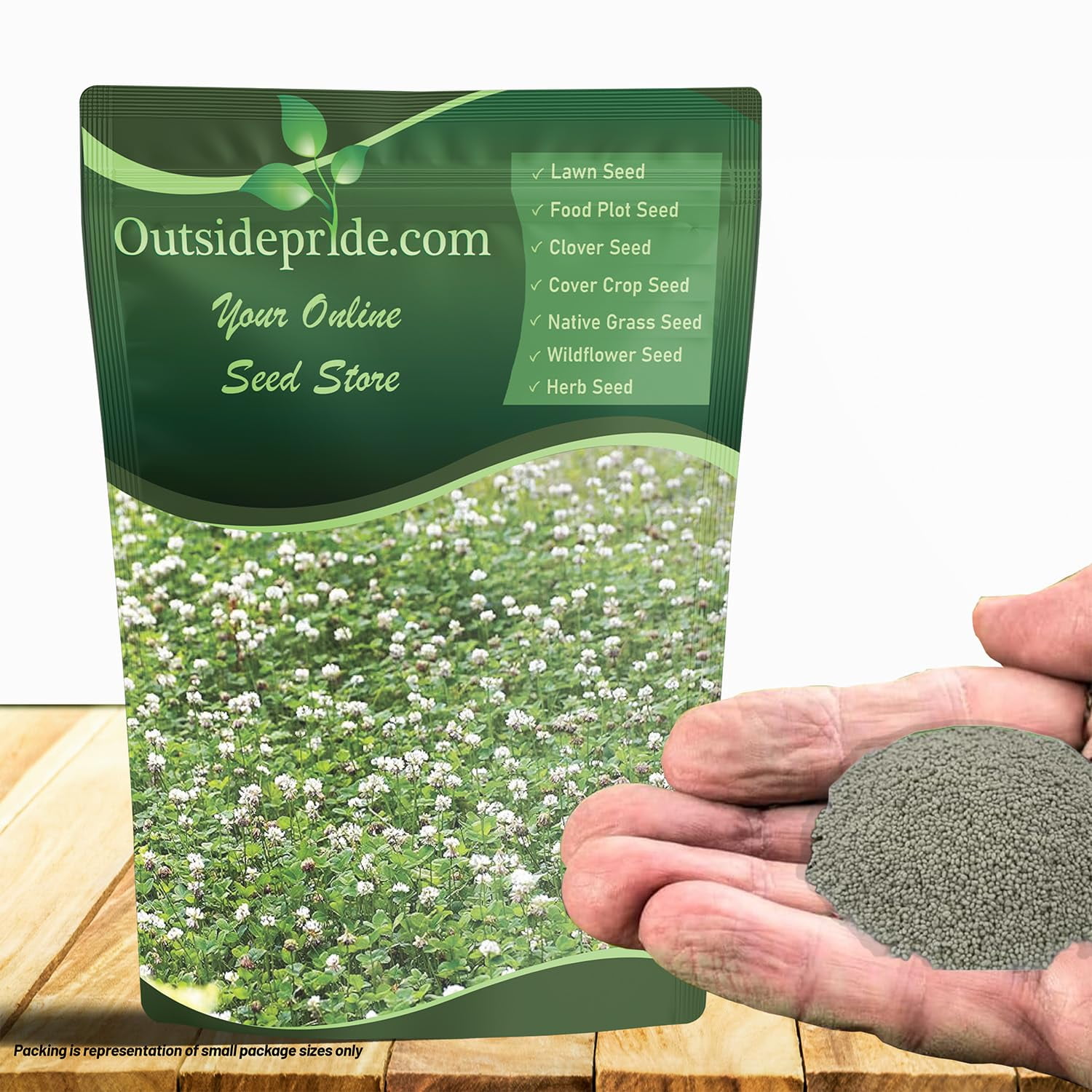 Outsidepride Perennial White PresNok Dutch Clover Seed - 2 lbs ...