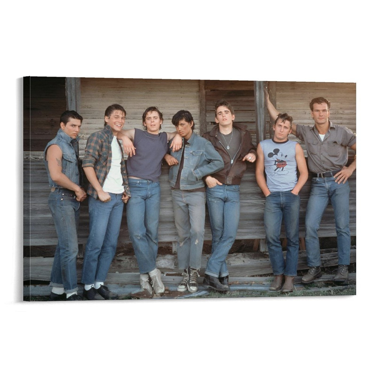 The Outsiders Classic Movie Posters & Prints(3) Canvas Wall Art Poster ...