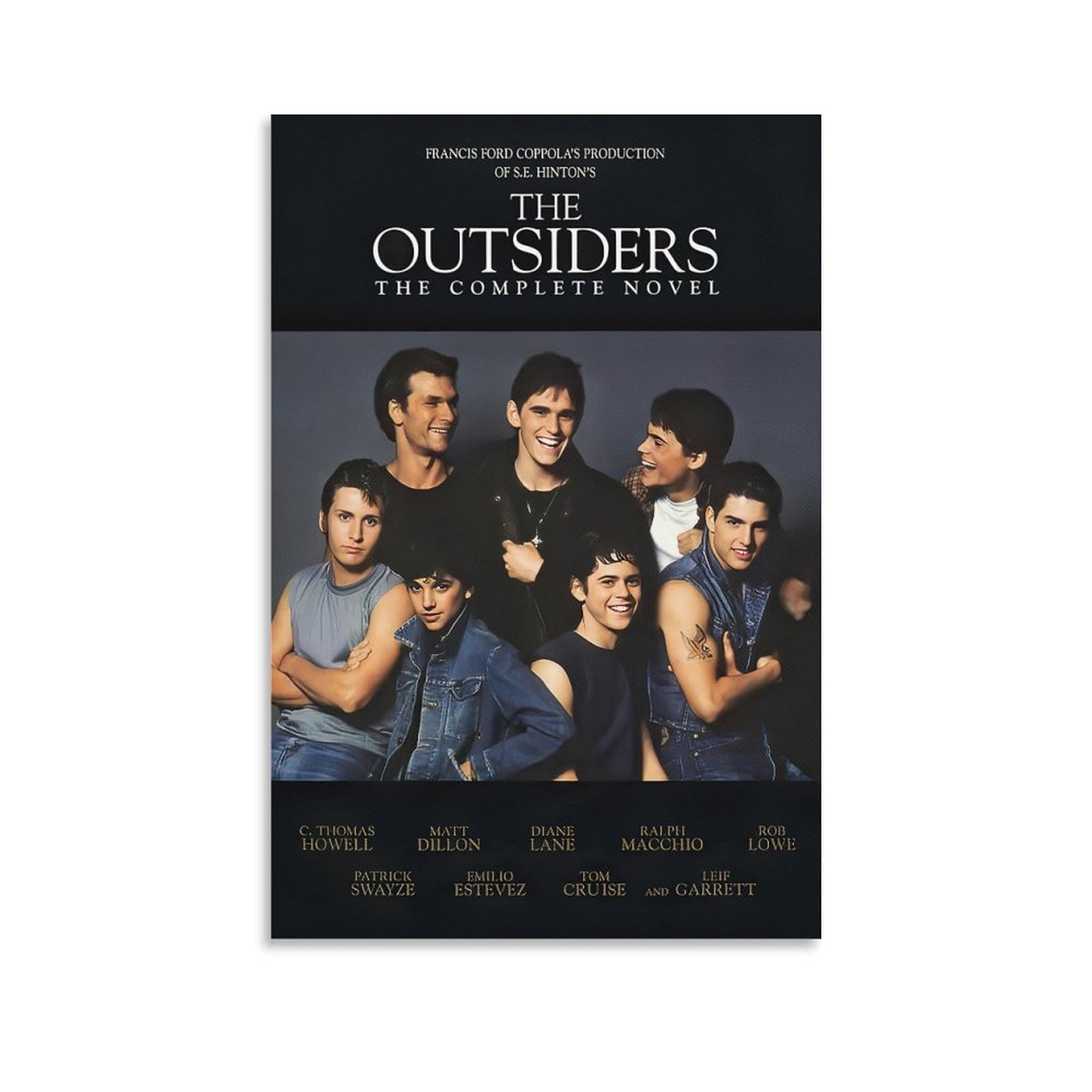 The Outsiders Classic Movie Posters & Prints(6) Artworks Picture Print ...