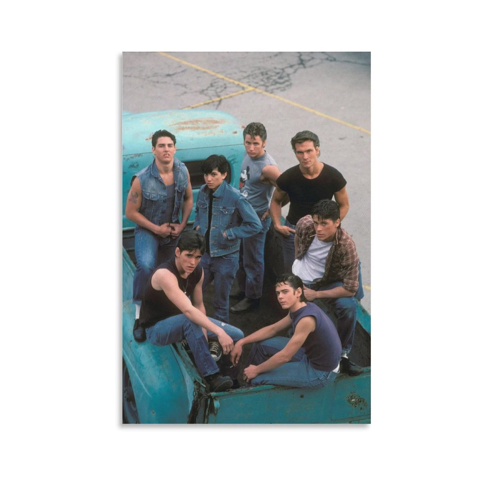 The Outsiders Poster Vintage Gangster Crime Movie Posters Painting On ...