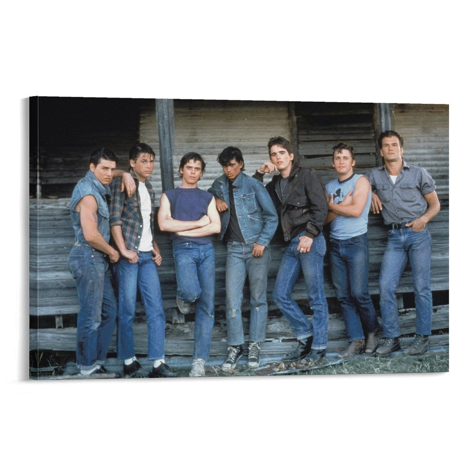 The Outsiders Poster Vintage Gangster Crime Movie Posters Painting On ...