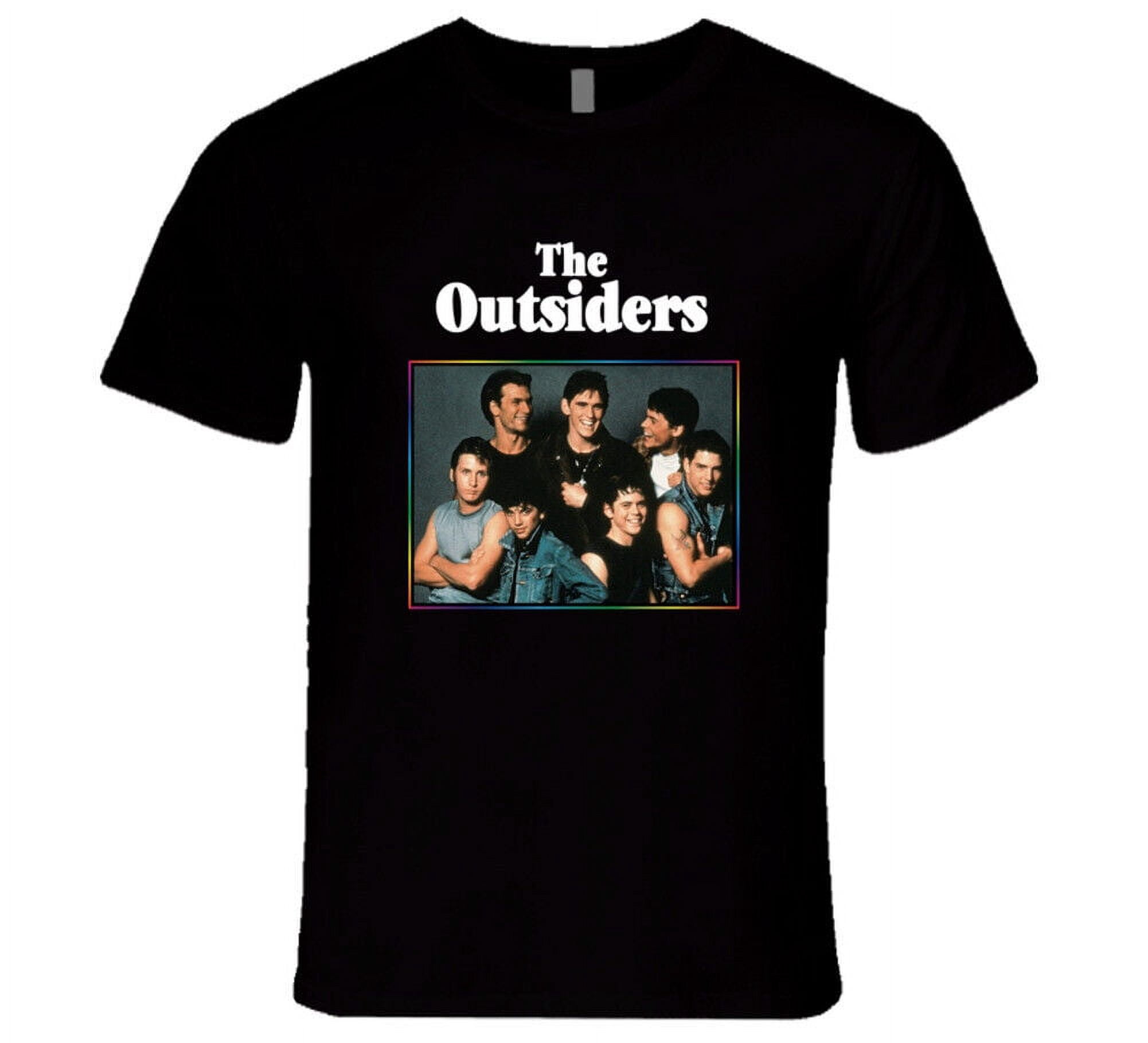 Outsiders Retro Patrick Swayze Greaser Movie T Shirt - Walmart.com