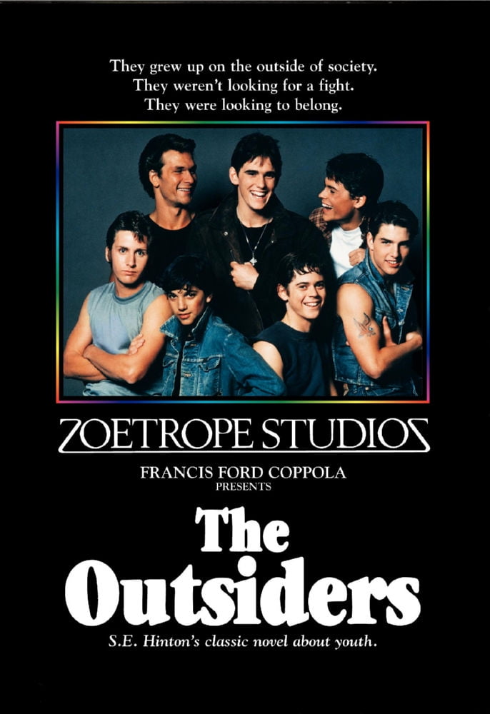 Outsiders The Movie Poster 24x36 Art Poster 24x36 #018885 Multi-Color ...