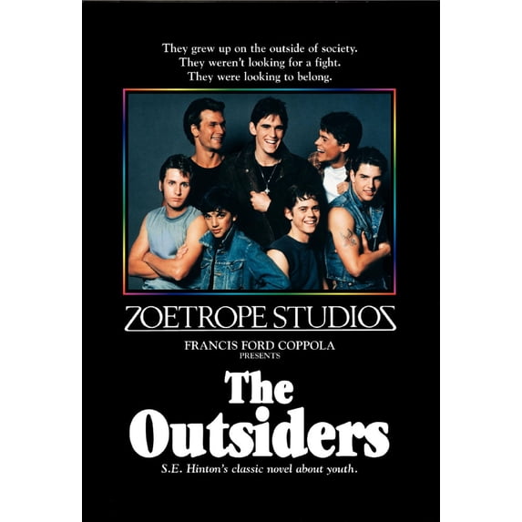 Outsiders The Movie Poster 24x36 Art Poster 24x36 #018885 Multi-Color ...