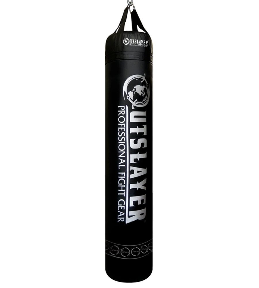 Outslayer 130lbs Filled Muay Thai Heavy Bag - Weighted Boxing Punching ...
