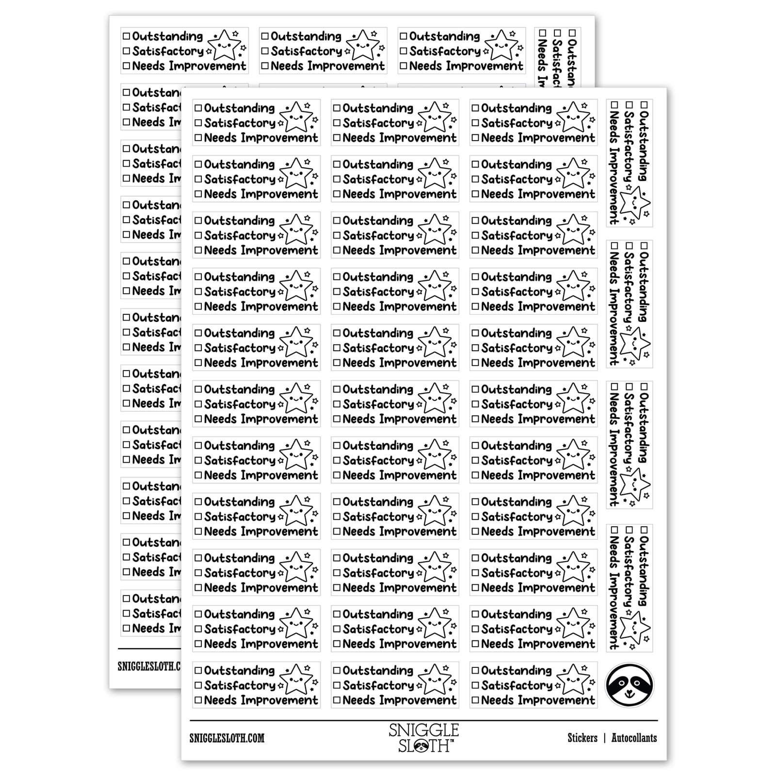 Outstanding Satisfactory Needs Improvement Teacher Student School ...