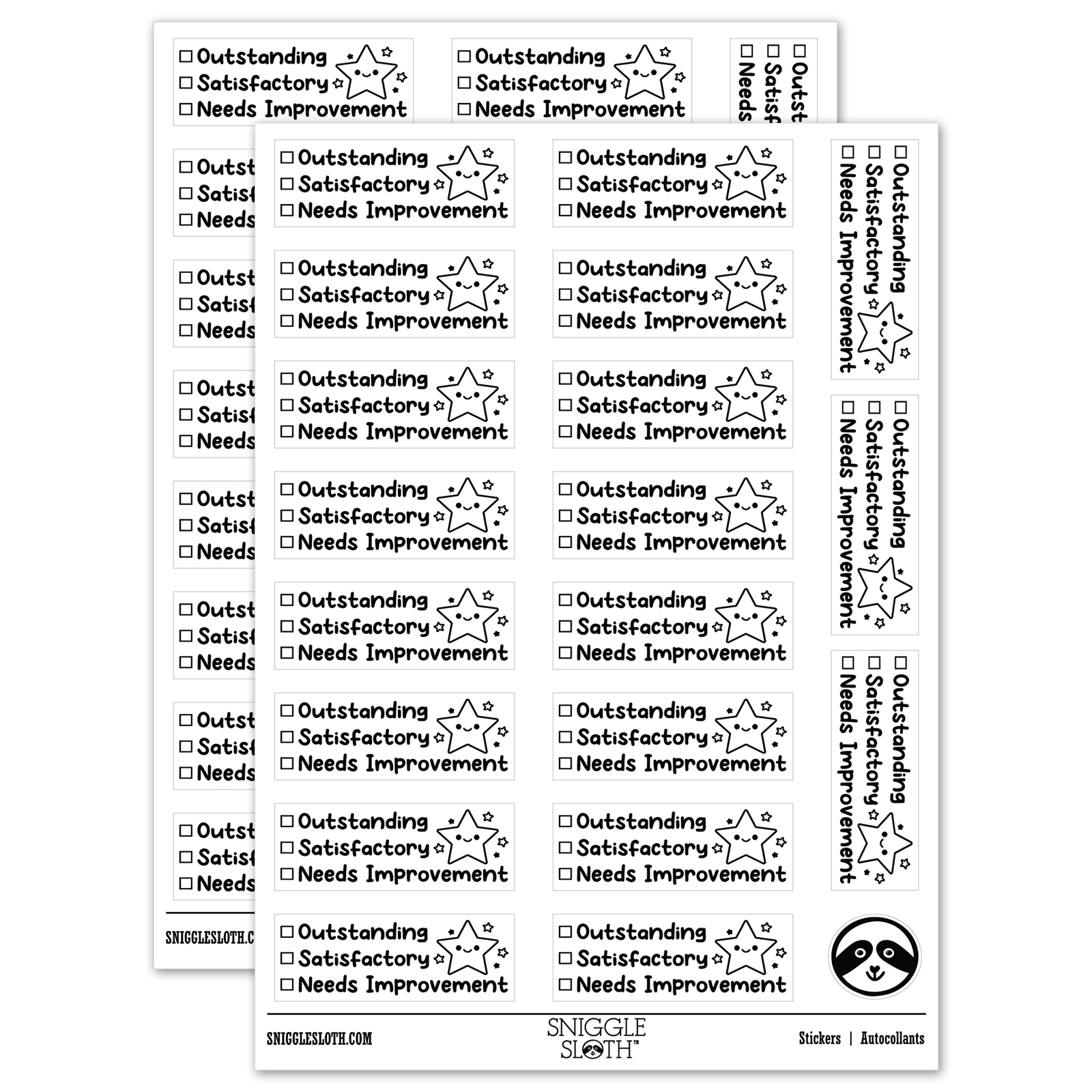 Outstanding Satisfactory Needs Improvement Teacher Student School ...