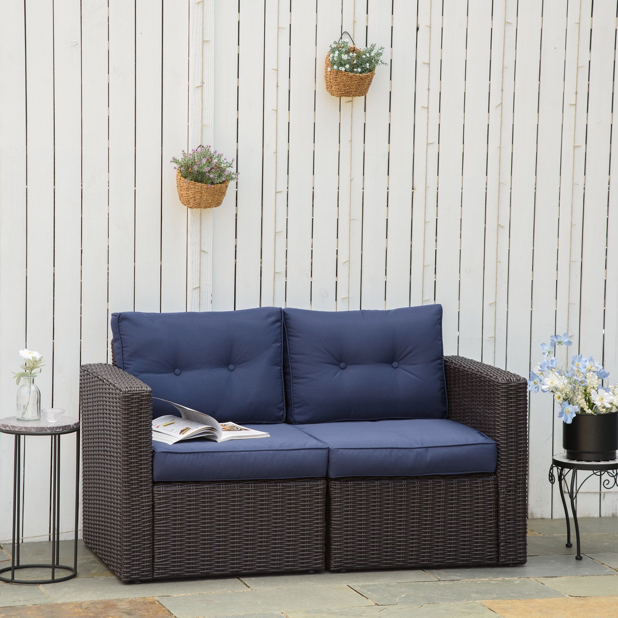Balcony corner sofa store