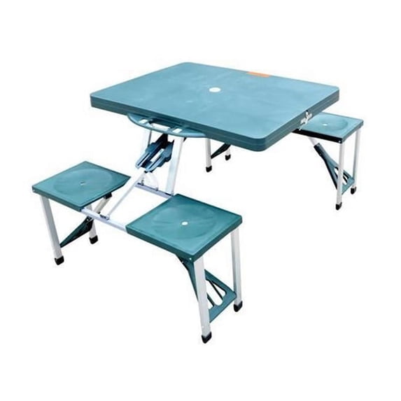 Plastic Picnic Table With Umbrella Hole