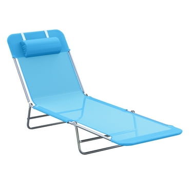 Ostrich Outdoor Folding Chaise Lounge Chair, Sun Tanning, Lawn Lounger ...