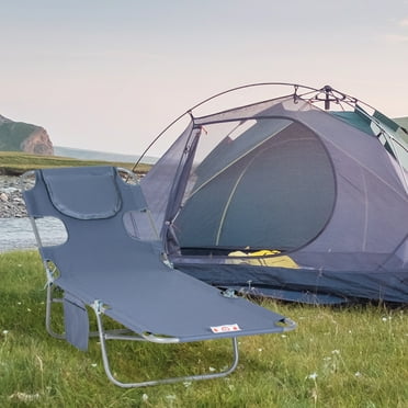 Ostrich Outdoor Folding Chaise Lounge Chair, Sun Tanning, Lawn Lounger ...