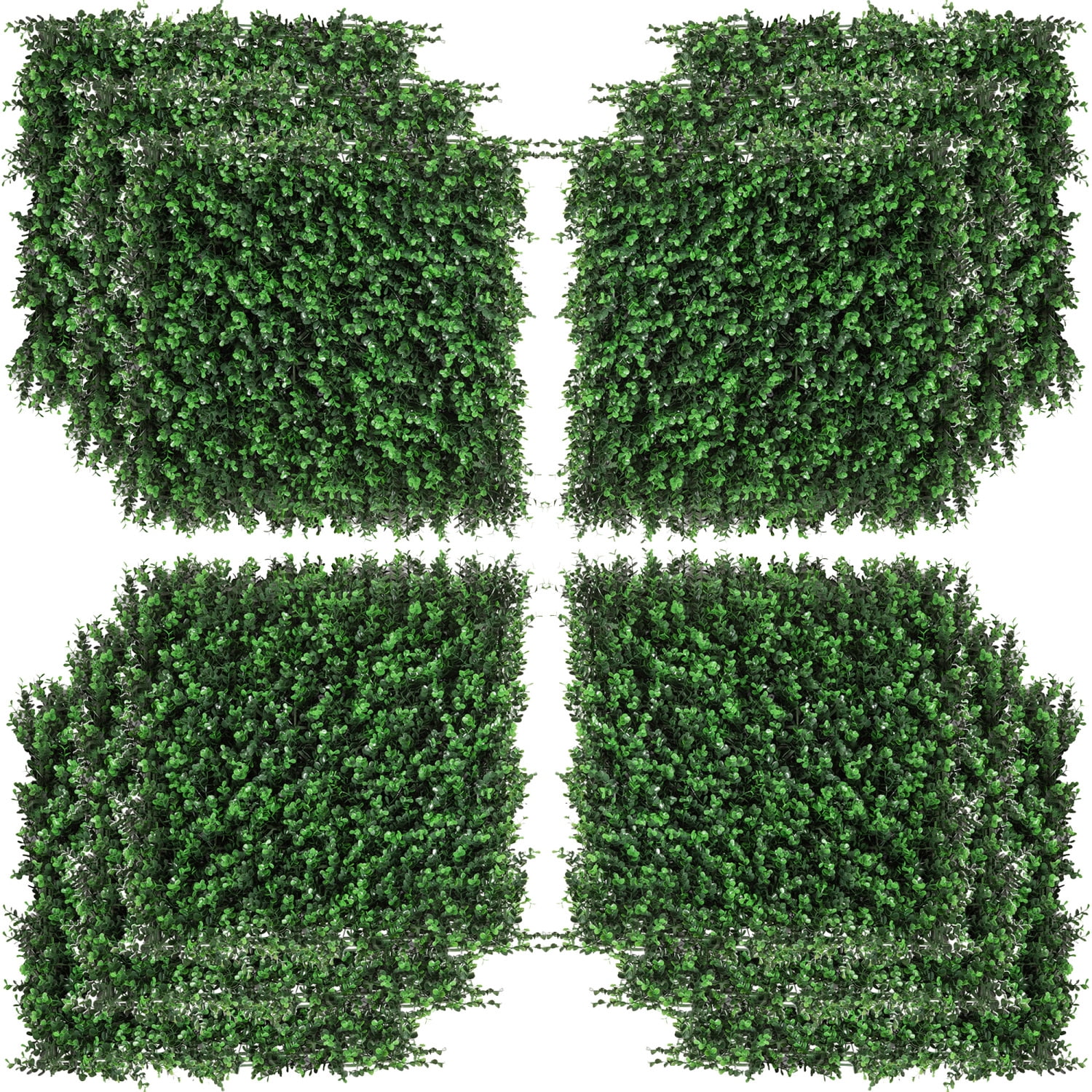 Outsunny Grass Wall Panels 20” x 20” Artificial Grass Wall Decor ...