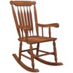 BizChair Contemporary Rocking Chair, All-Weather HDPE Indoor/Outdoor ...