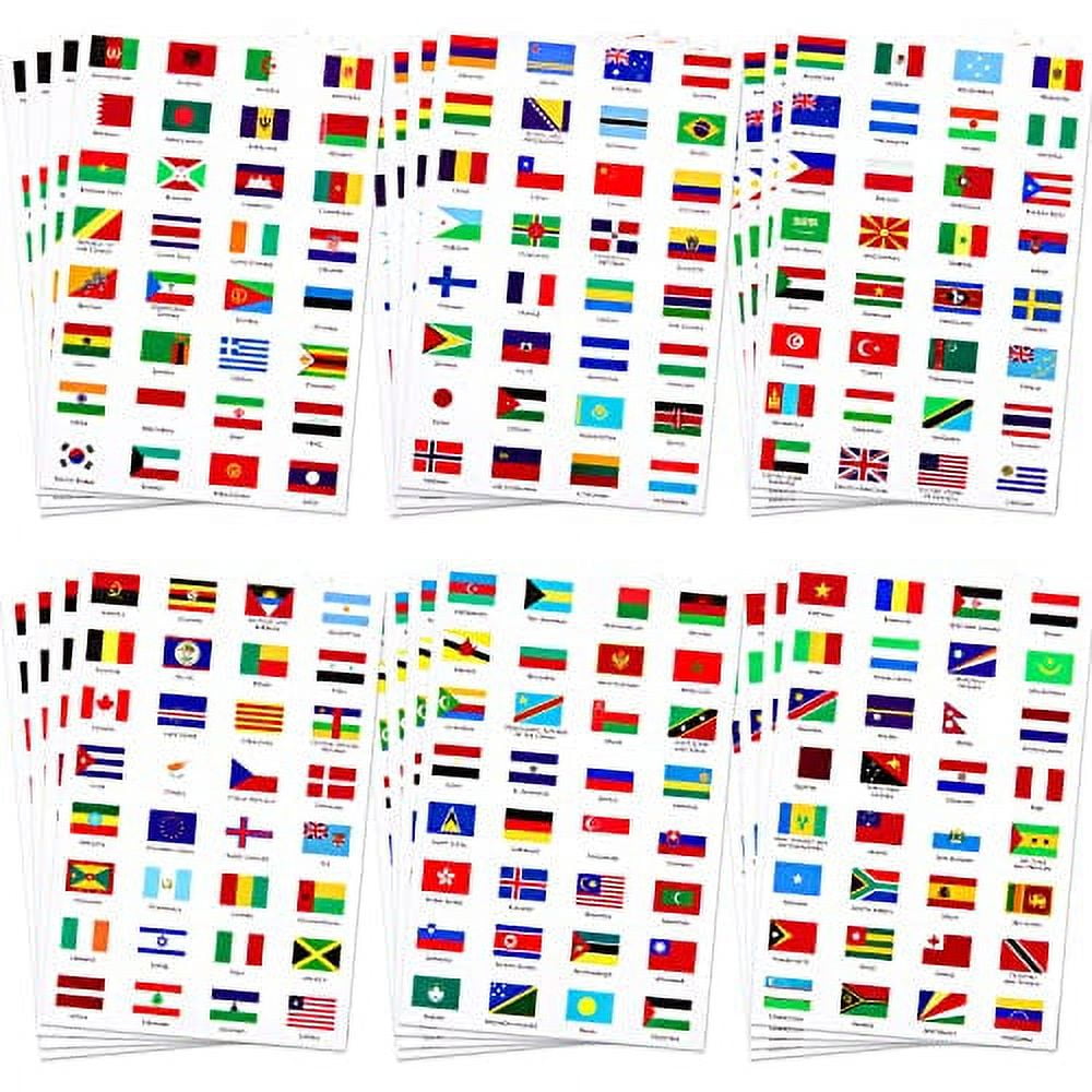 Outus World Flag Stickers Different Country Flag Australia | Ubuy
