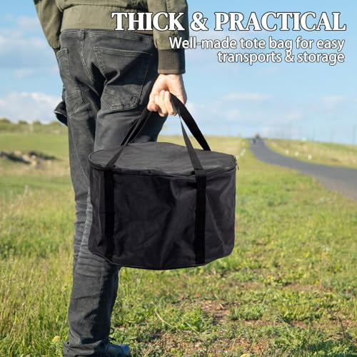 Outvita 19.3"Wx19.3''H Smokeless Fire Pit, Stainless Steel Fire Pit ...