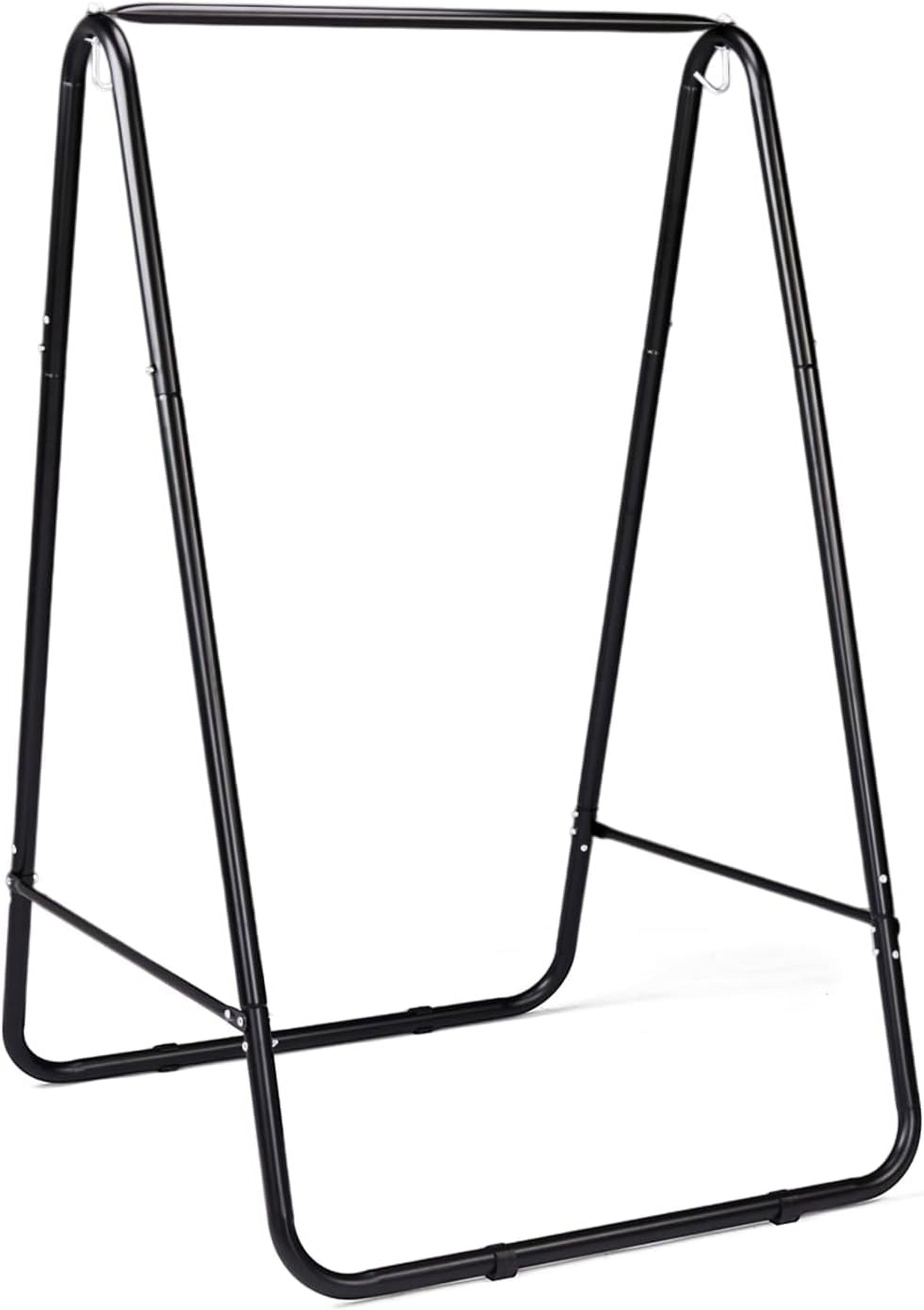 Outvita Outdoor Hammock Chair Stand, Heavy Duty A-Frame Metal Swing ...