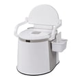 Outvita Portable Toilet, Lightweight RV Porta Potty, Bedside Commode ...