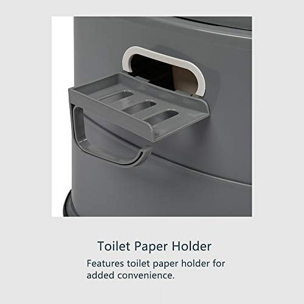 Outvita Portable Toilet, Outdoor Lightweight Porta Potty with ...
