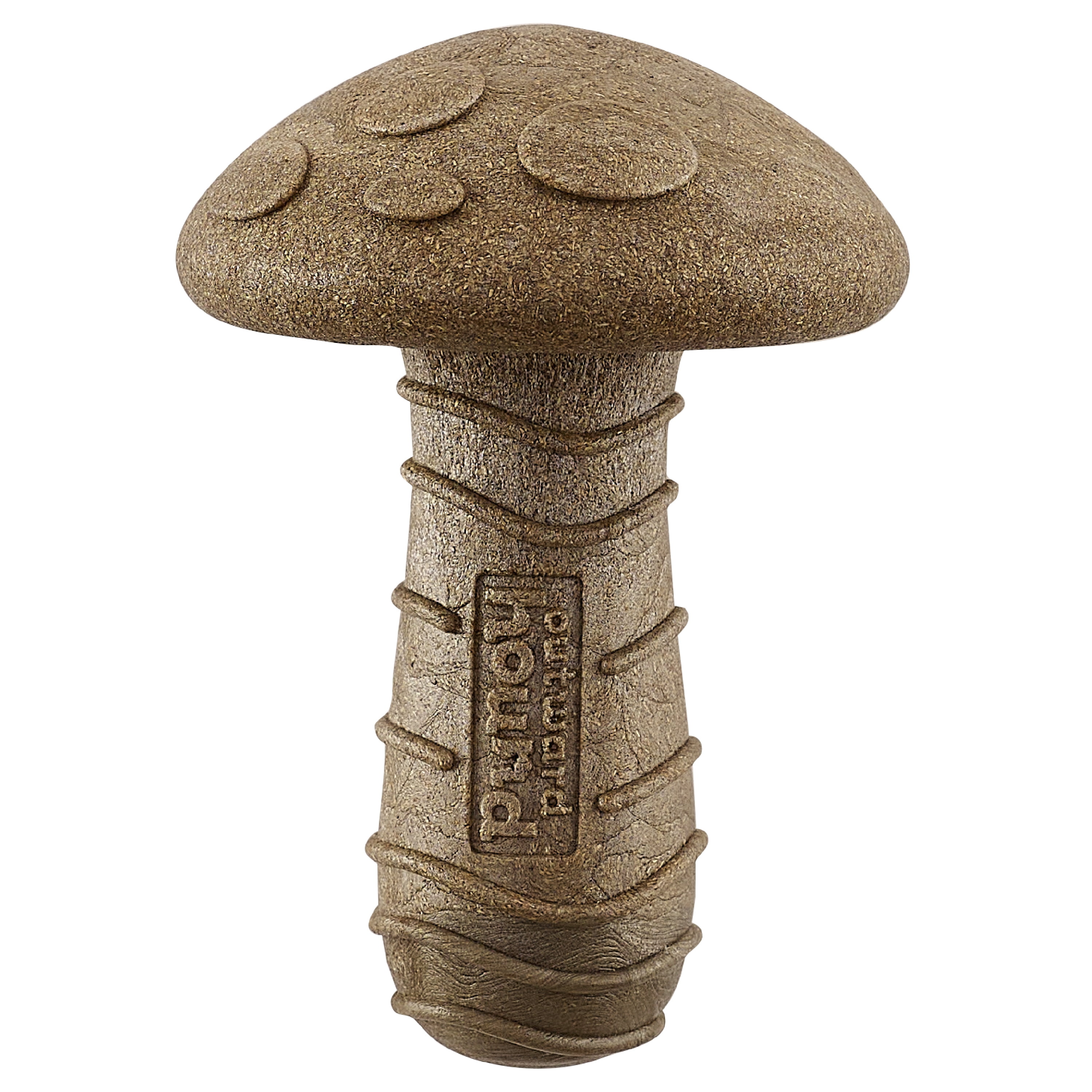 Pupstages by Petstages Dogwood Mushroom Dog Chew Toy – Real-Wood Blend ...