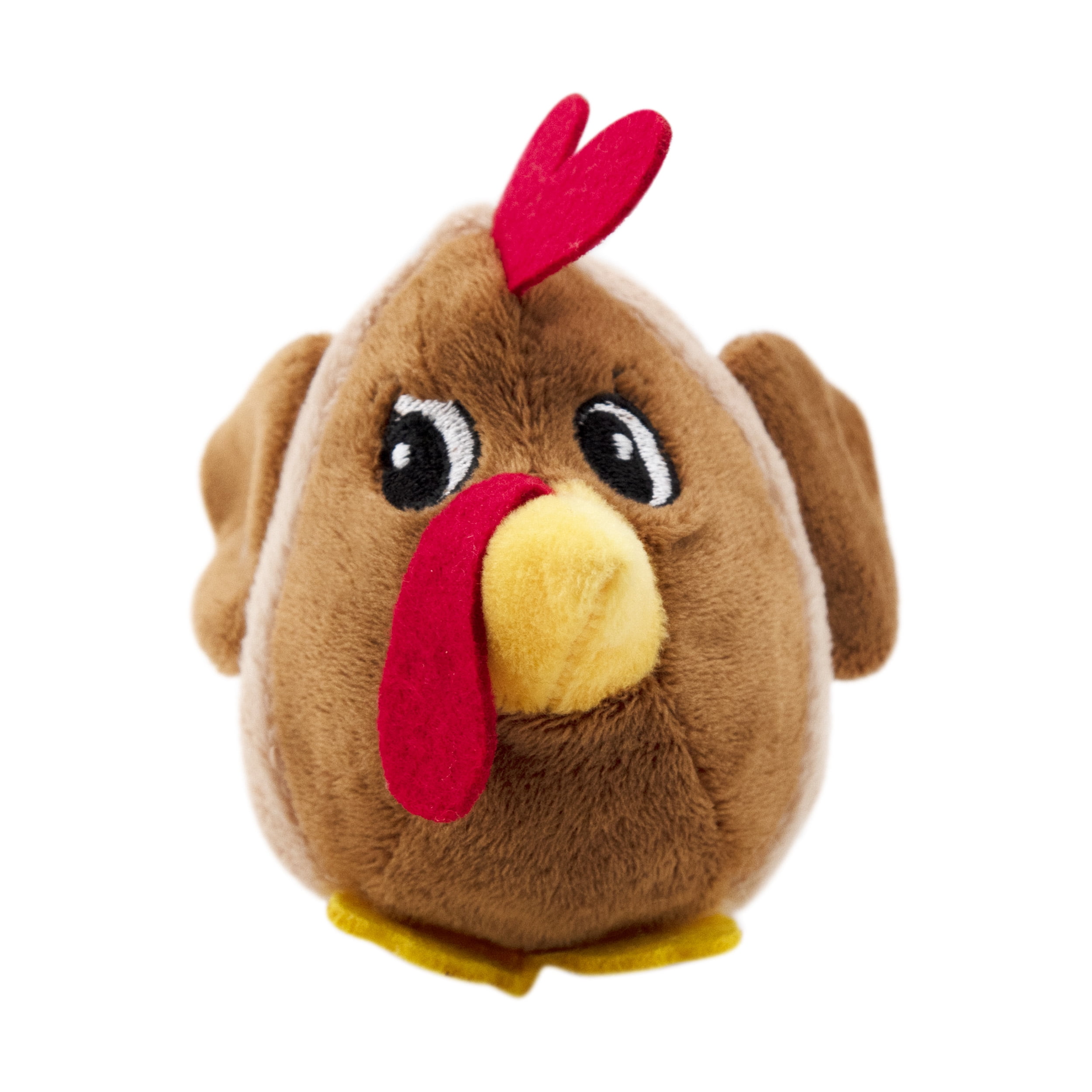 Outward Hound Fattiez Chicken Plush Dog Toy, Tan, XS - Walmart.com