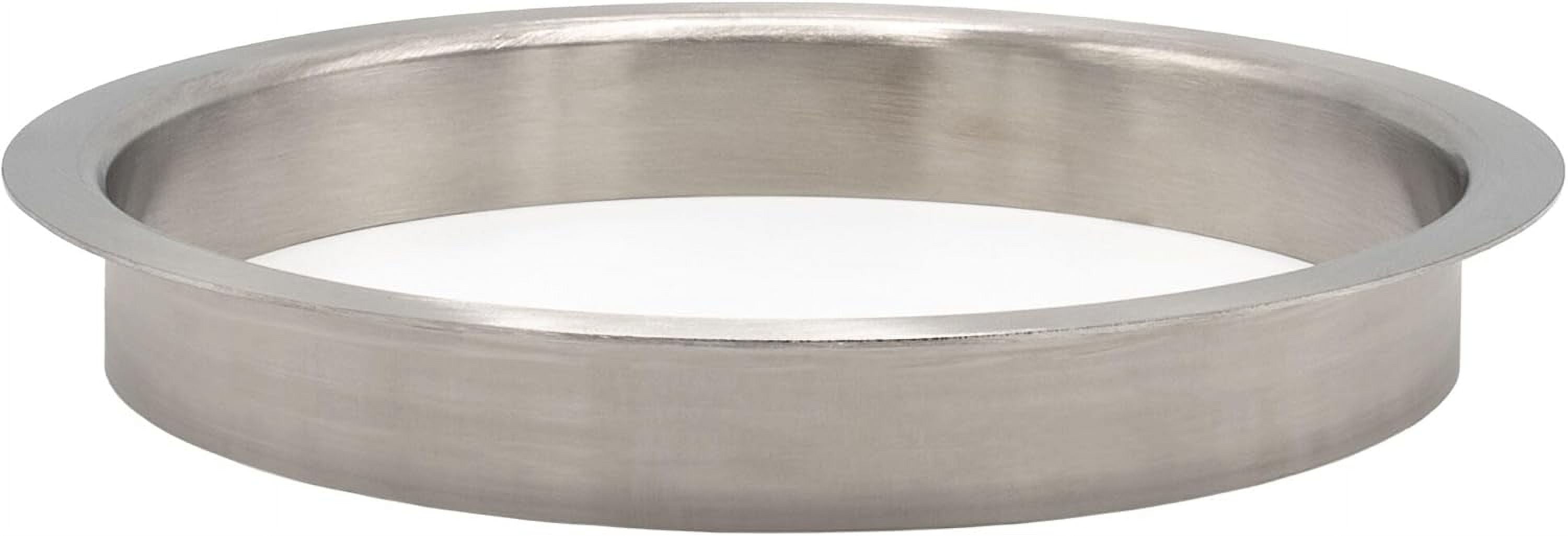 Outwater 8" (Nominal) Diameter x 1" Height 304 Polished Stainless Steel ...