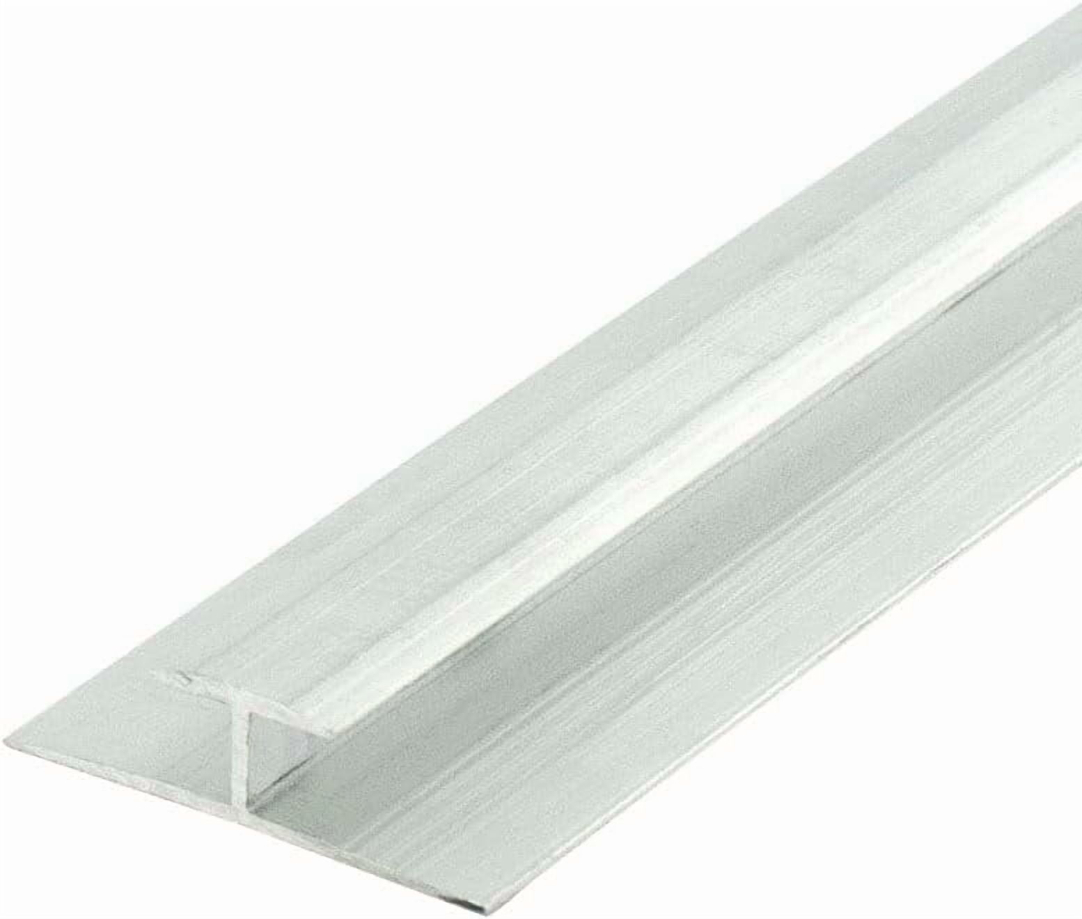 Outwater Aluminum H Channel Fits Material 1/4 to 9/32 Inch Mill Finish ...