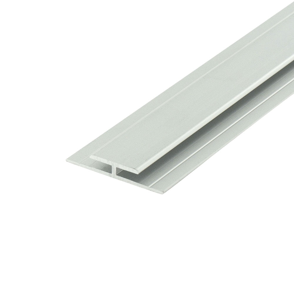 Outwater Aluminum H Channel Fits Material 3/32 Inch Thick Clear ...