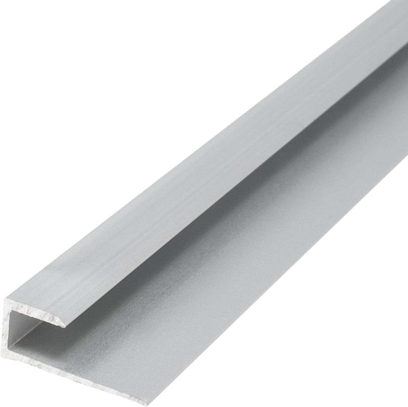 Outwater Aluminum J Channel Fits Material 3/16 Inch Thick Clear ...