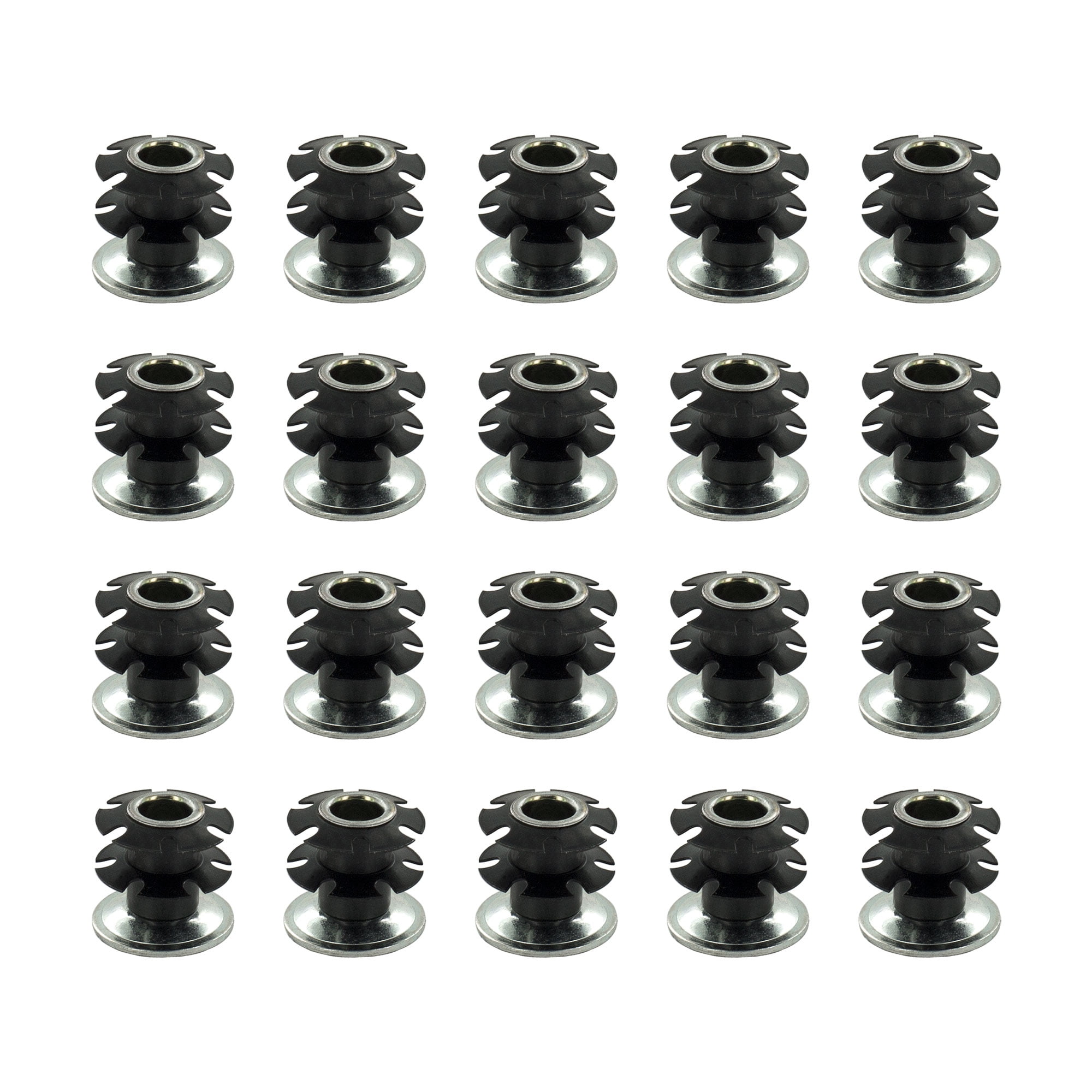 Outwater Industries Double Star Threaded Caster Insert | Heat Treated ...