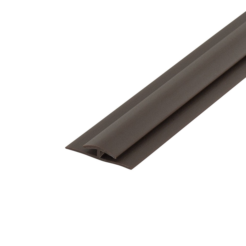 Outwater Plastic H Channel Fits Material 1/16 Inch Thick Brown Styrene ...