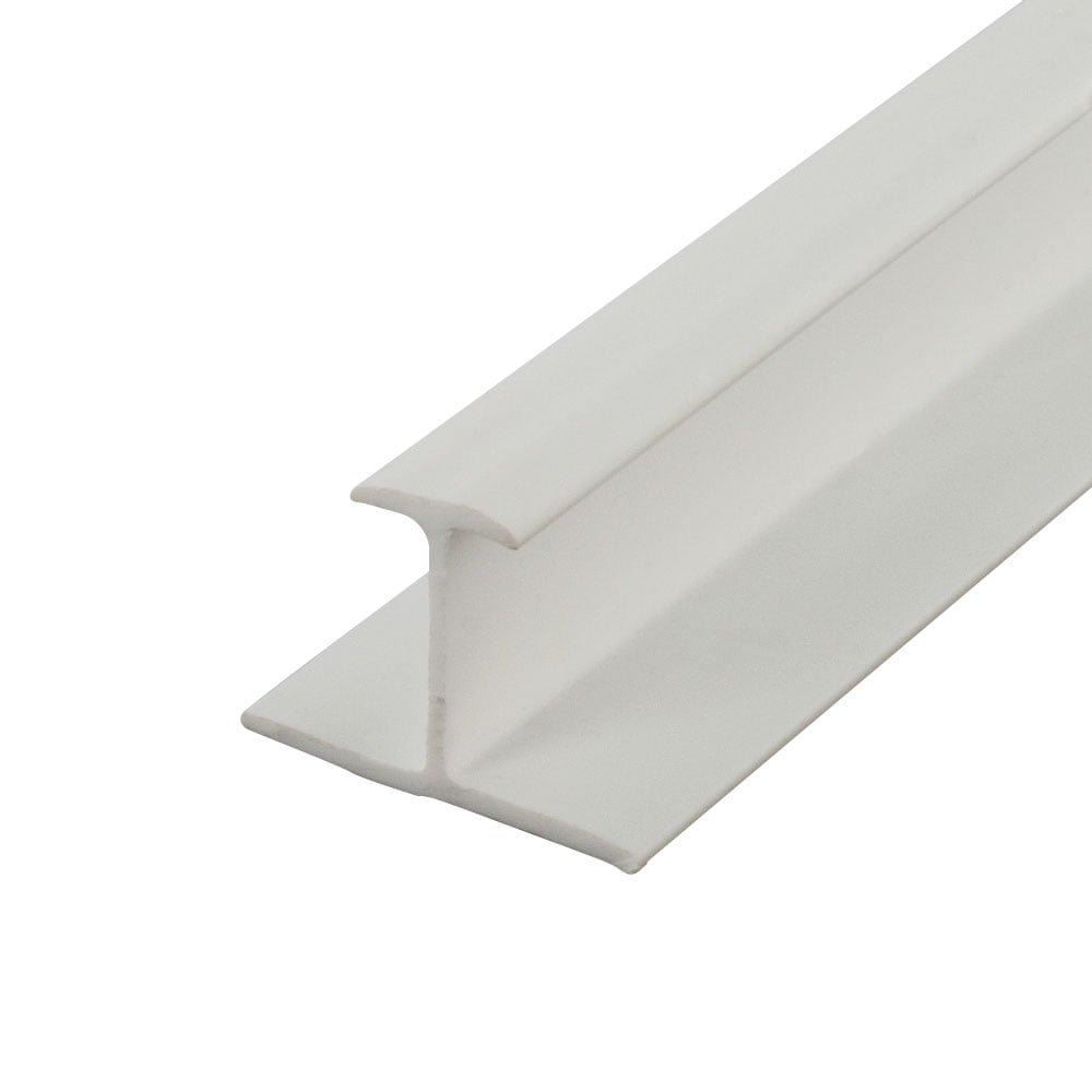Outwater Plastic H Channel Fits Material 3/4 Inch Thick White Styrene ...