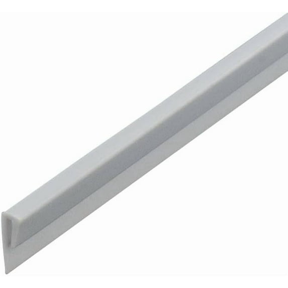 Outwater Plastic J Channel Fits Material 1/16 Inch Thick White Rigid ...
