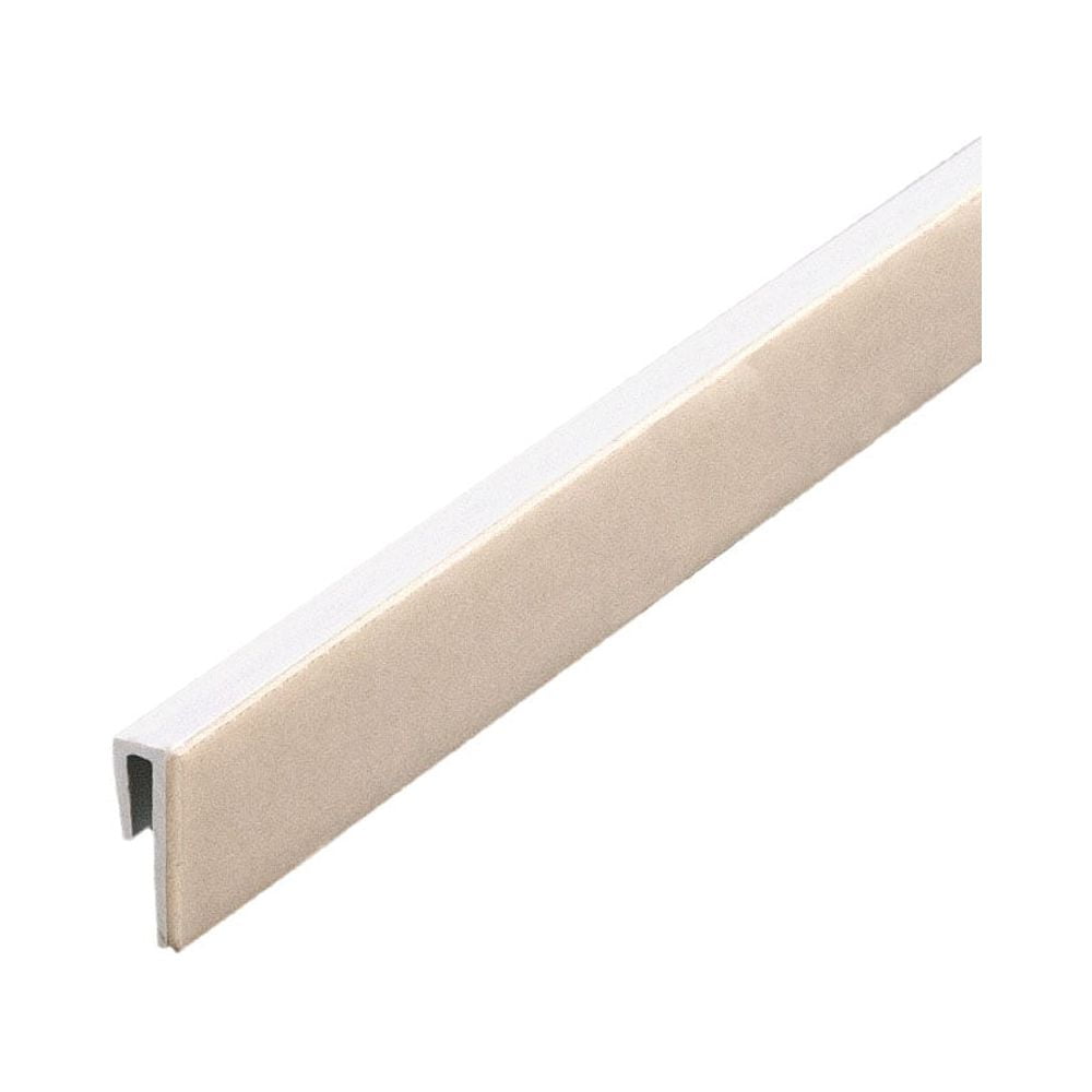 Outwater Plastic J Channel Fits Material 1/16 Inch Thick White Rigid ...