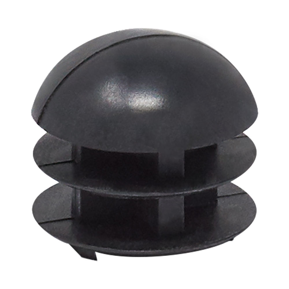 Outwater Plastic Round Dome End Cap for Tubing (25 Pcs.) | 7/8" Dia. Tube Plug/Chair Glide/Floor ...