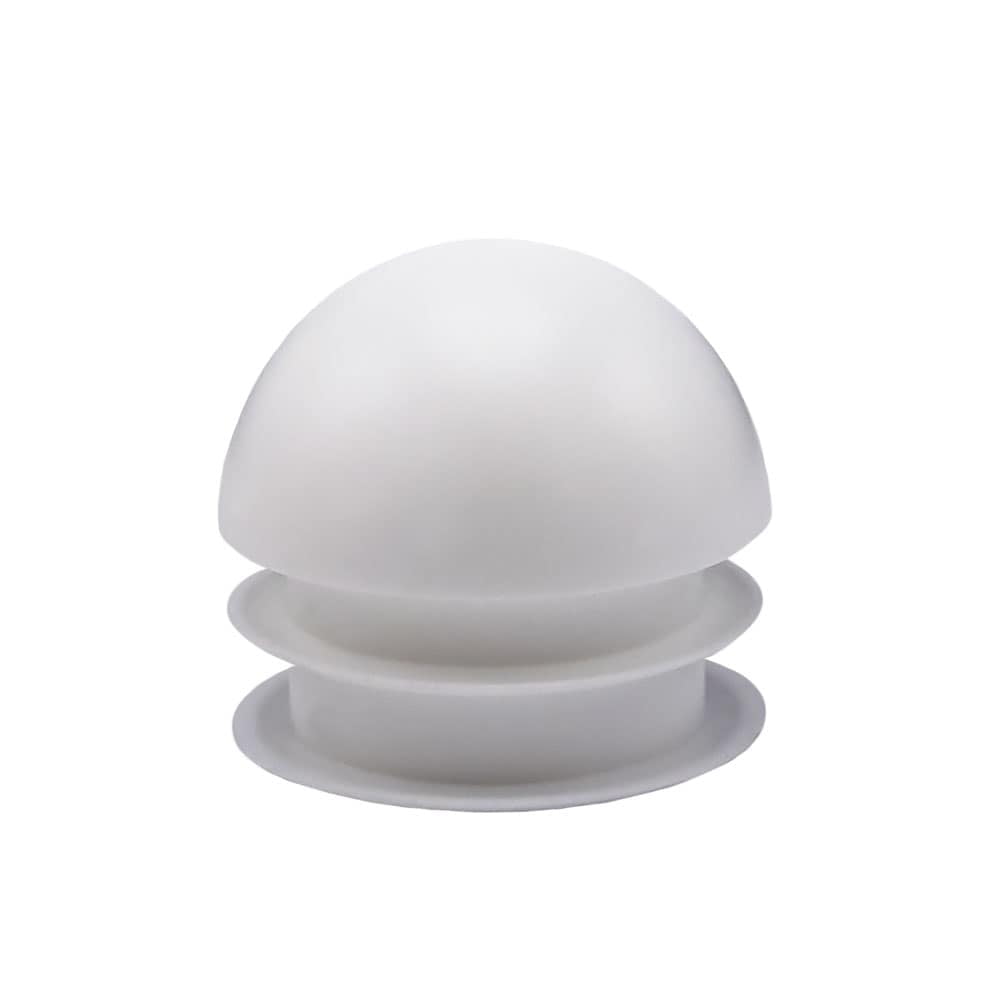 Outwater Plastic Round Dome End Cap for Tubing (50 Pcs.) | 1-1/2" Dia ...